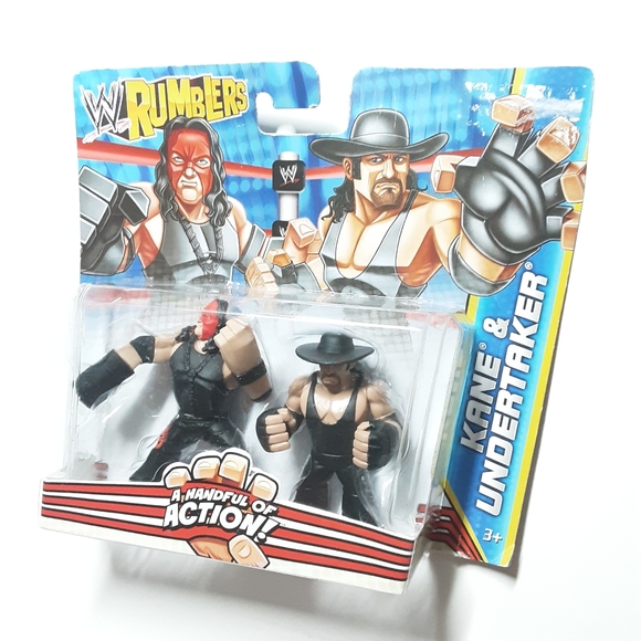 WWE | Toys | Wwe Wrestling Rumblers Series 2 Kane Undertaker Mini ...